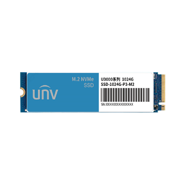 Унитате стокеър SSD 1024GB, M.2, PCIe3 NVMe U3000 - UNV SSD-1024G-P3-M2 ...