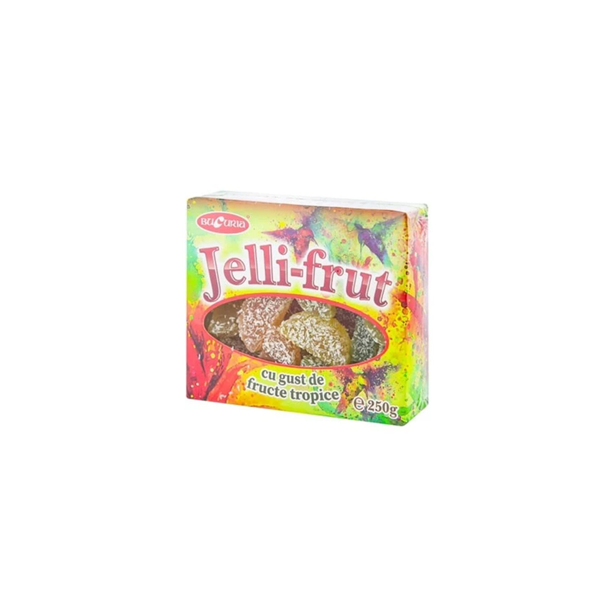 Jeleuri BUCURIA - Jelli-Frut - Mix de fructe tropice 250g - eMAG.ro