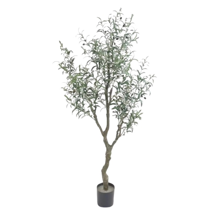 Planta decorativa artificiala Maslin in ghiveci inaltime 180 cm - eMAG.ro