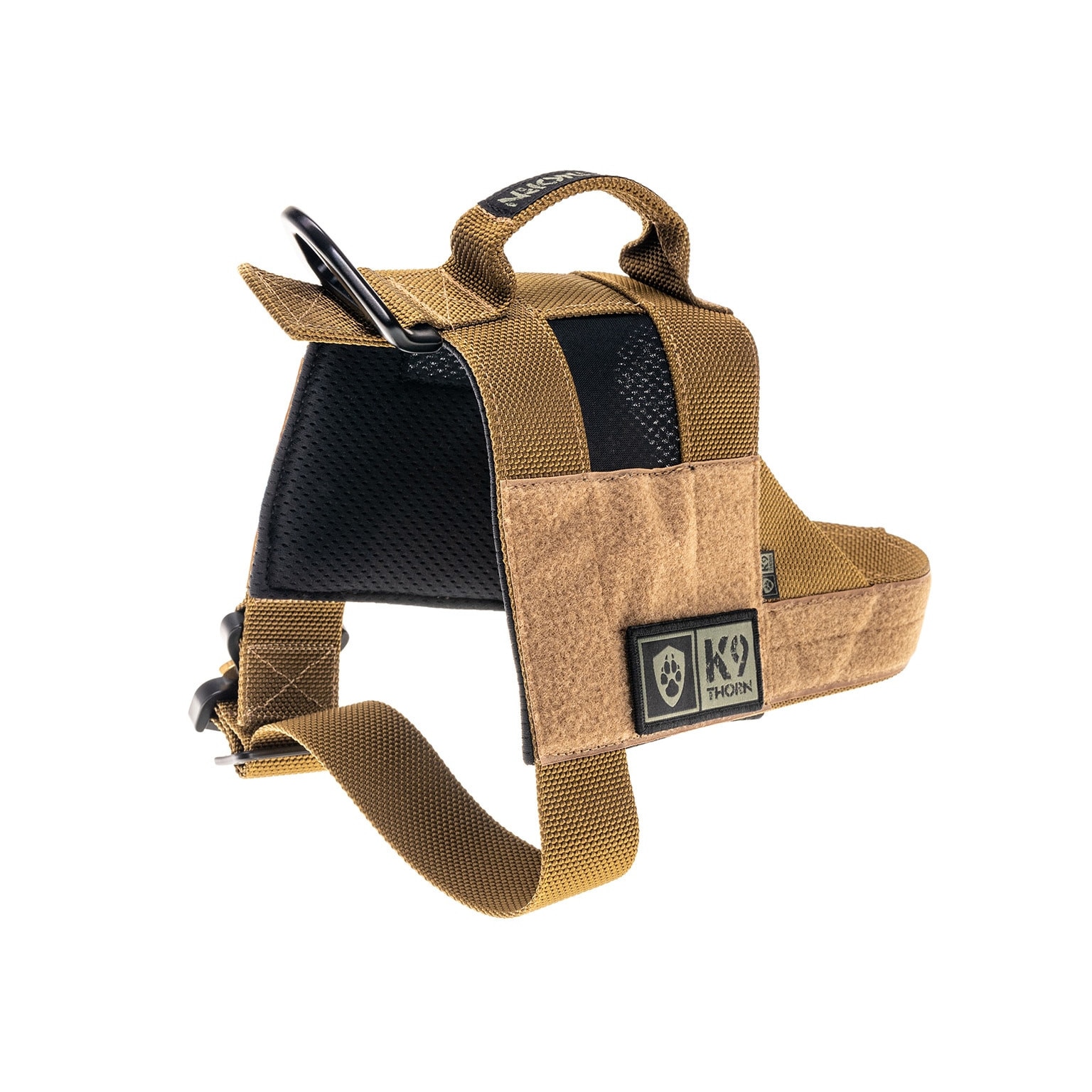 Ham caine, K9 Thorn, Poliamida/Aluminiu, 60-70 cm, Maro - eMAG.ro