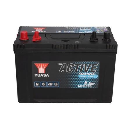 Baterie YUASA 12V 90Ah/700A DUAL EFB, 304x173x225 B01 - eMAG.ro
