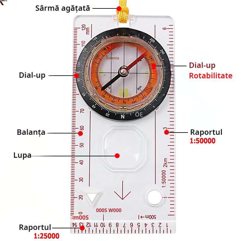 Busola, Multifunctionala, Multicolor - eMAG.ro