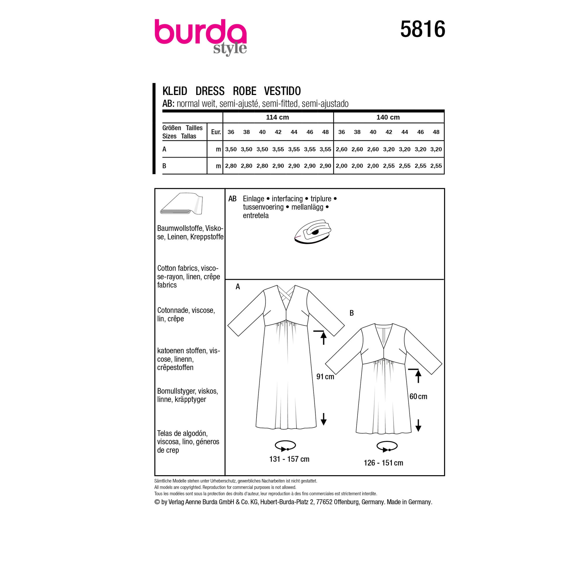 Tipar de croitorie rochie de vara pentru femei cu croi confortabil ...