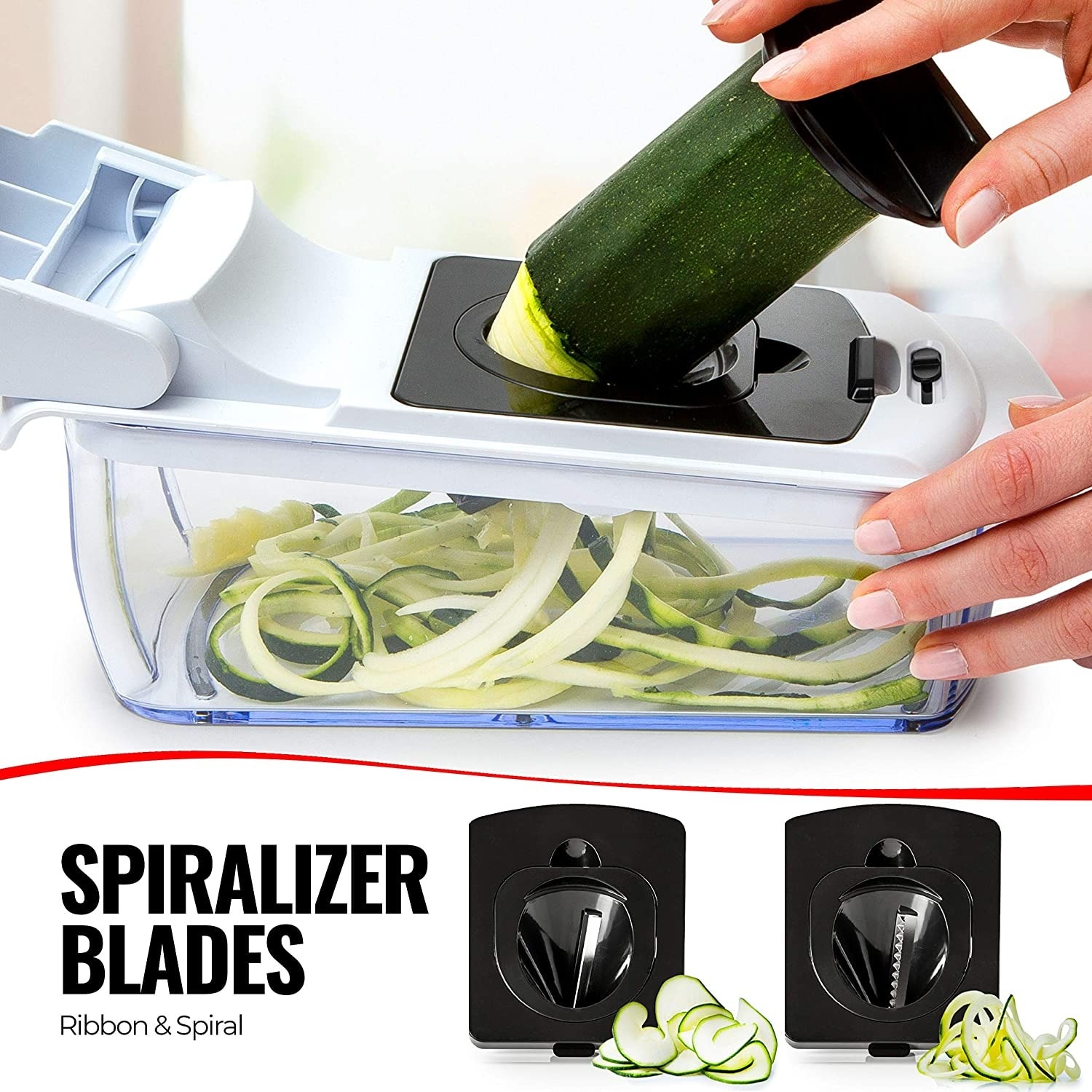 Tocator Legume Manual, 4 Lame, Cook Smarter Vegetable Chopper, Alb ...