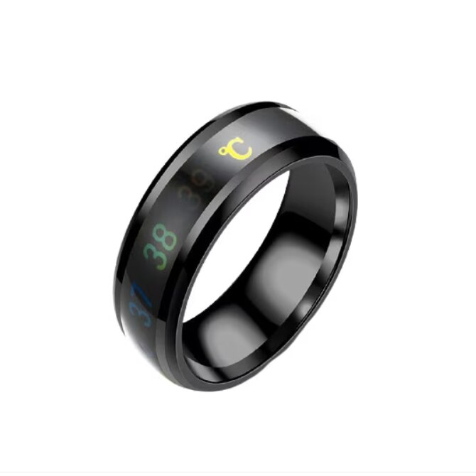 Inel inteligent HeatRing™ pentru Femei, marimea 6, culoare negru - eMAG.ro