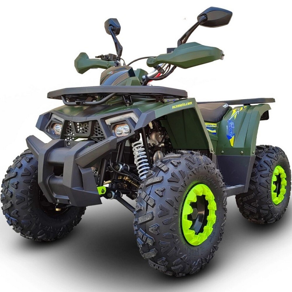 Atv NCX Angry 8" 150cc 4T benzina verde inchis - eMAG.ro