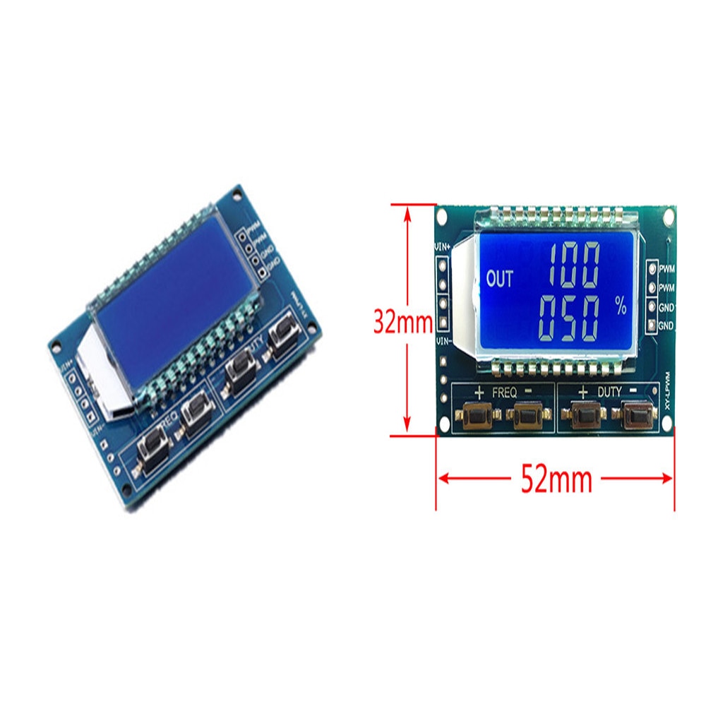 Modul generator de semnal dual, PMW, 1Hz-150Khz, 3.3V-30V, LED ...