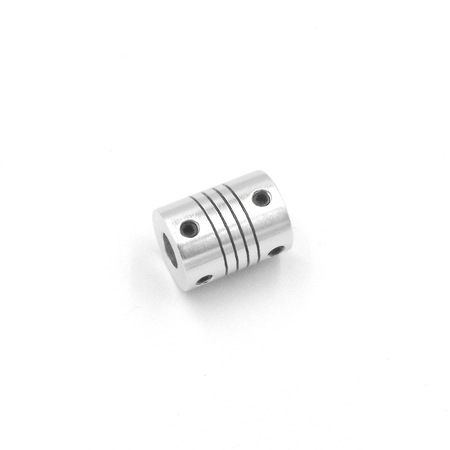 Cuplaj axial flexibil, AJMAKER, Aluminiu, 8x8 mm - eMAG.ro
