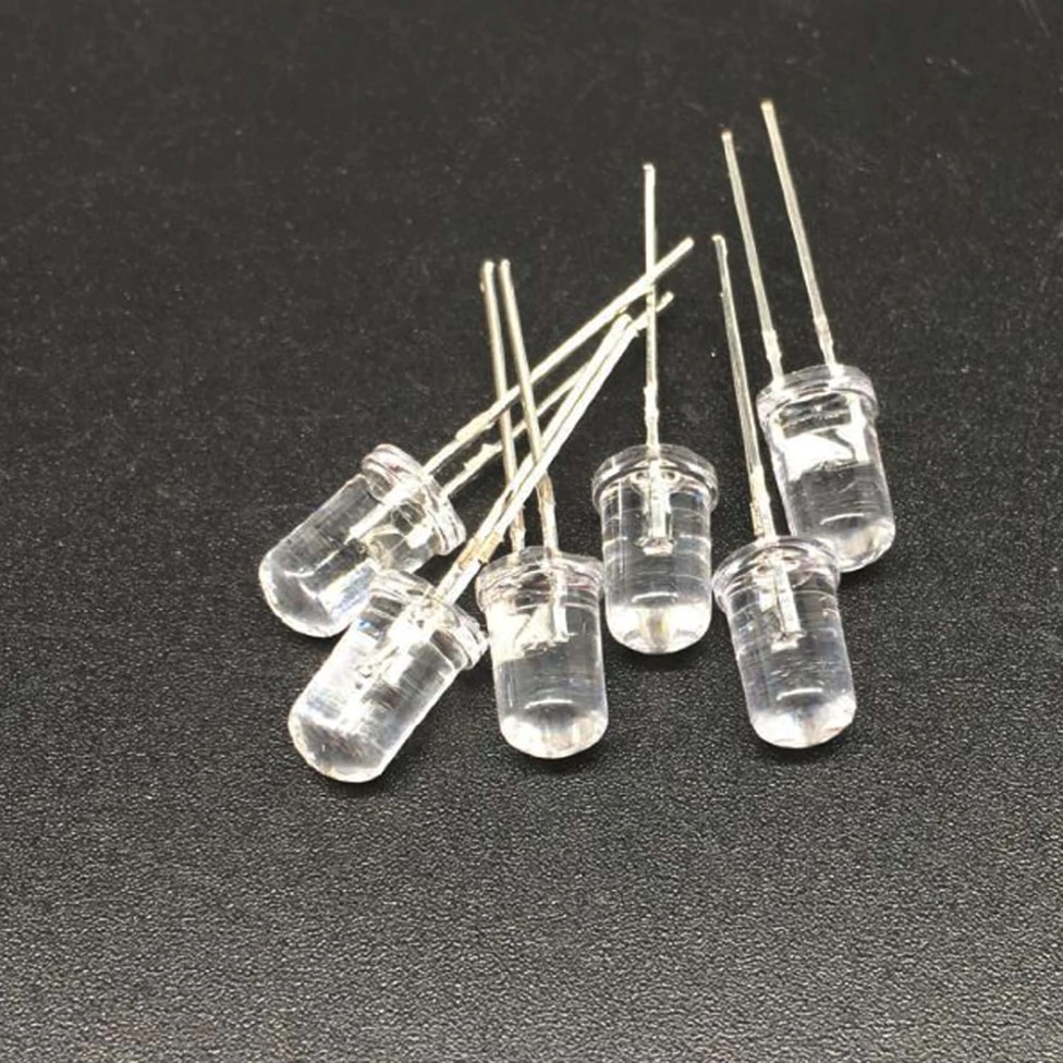 Transmitator infrarosu cu dioda IR, AJMAKER, 5 mm, 940 nm, 100 mA, 1.2 ...