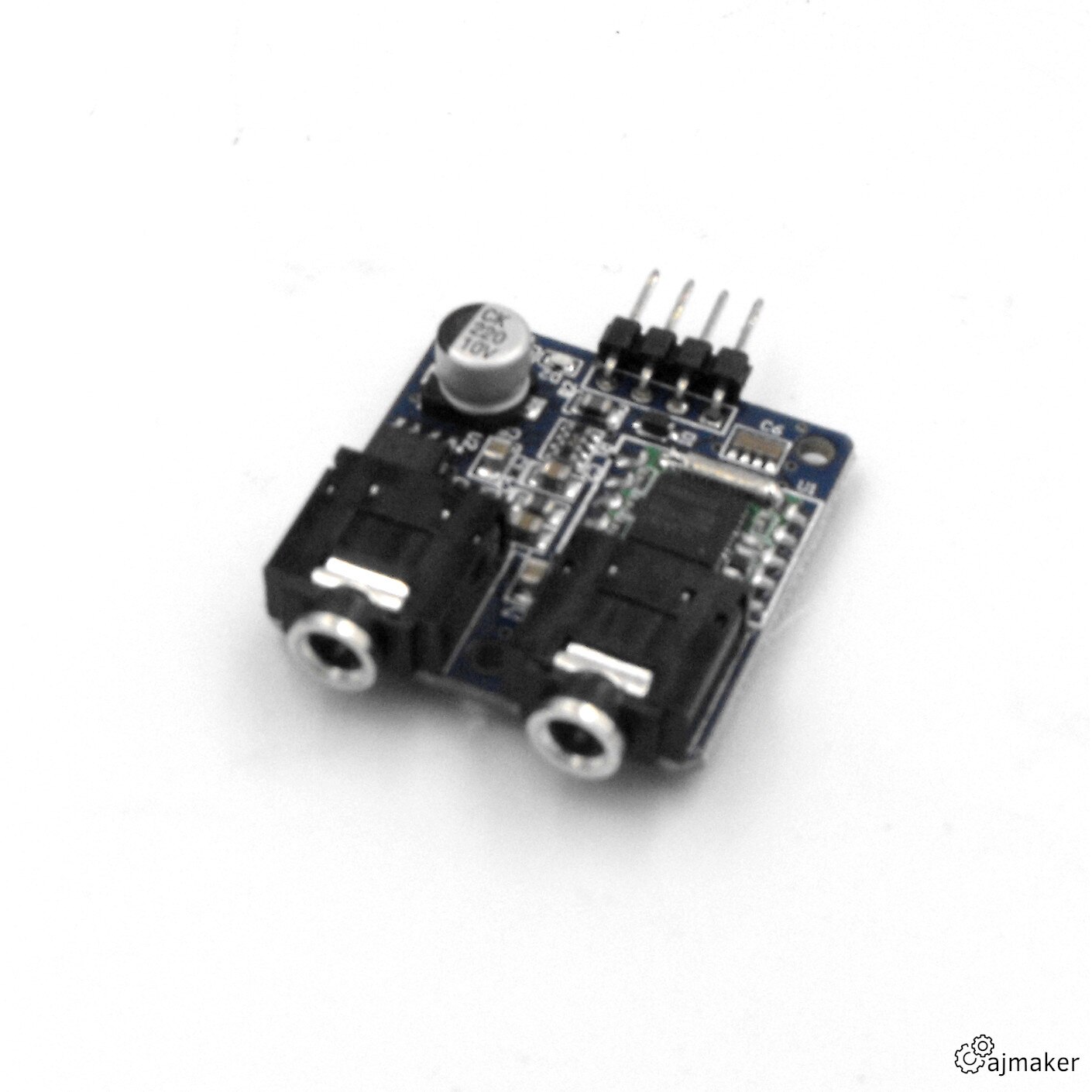 Tuner radio, AJMAKER, FM STEREO TEA5767, Cu antena, Multicolor - eMAG.ro