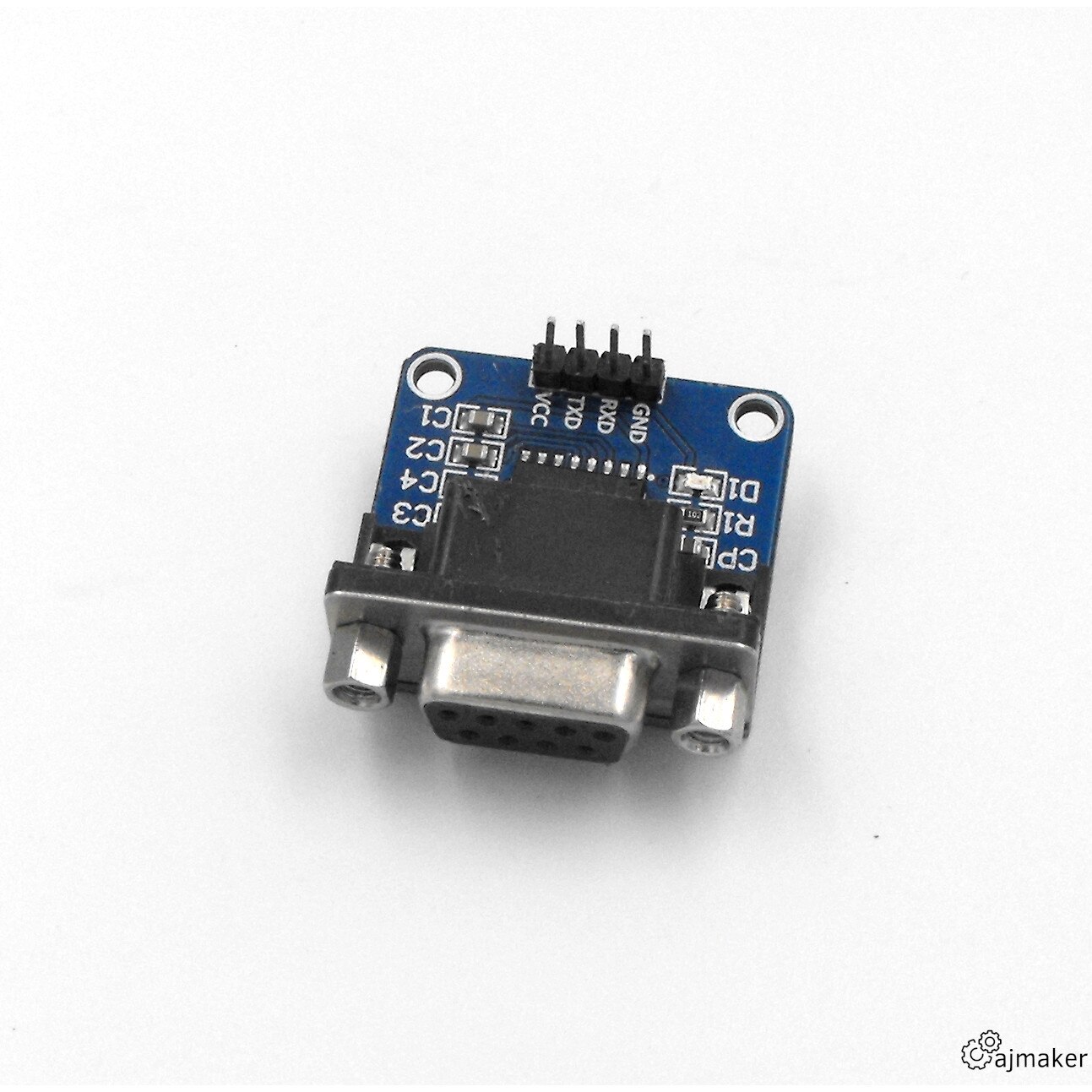 Modul convertor AJMAKER RS232 DB9 UART MAX3232, compatibil ARDUINO, 3.3 ...