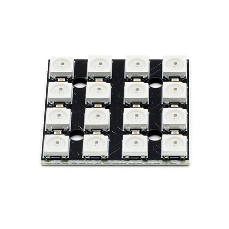 Modul matrice cu 16 leduri, Ajmaker, RGB, 30x30mm, Multicolor - eMAG.ro