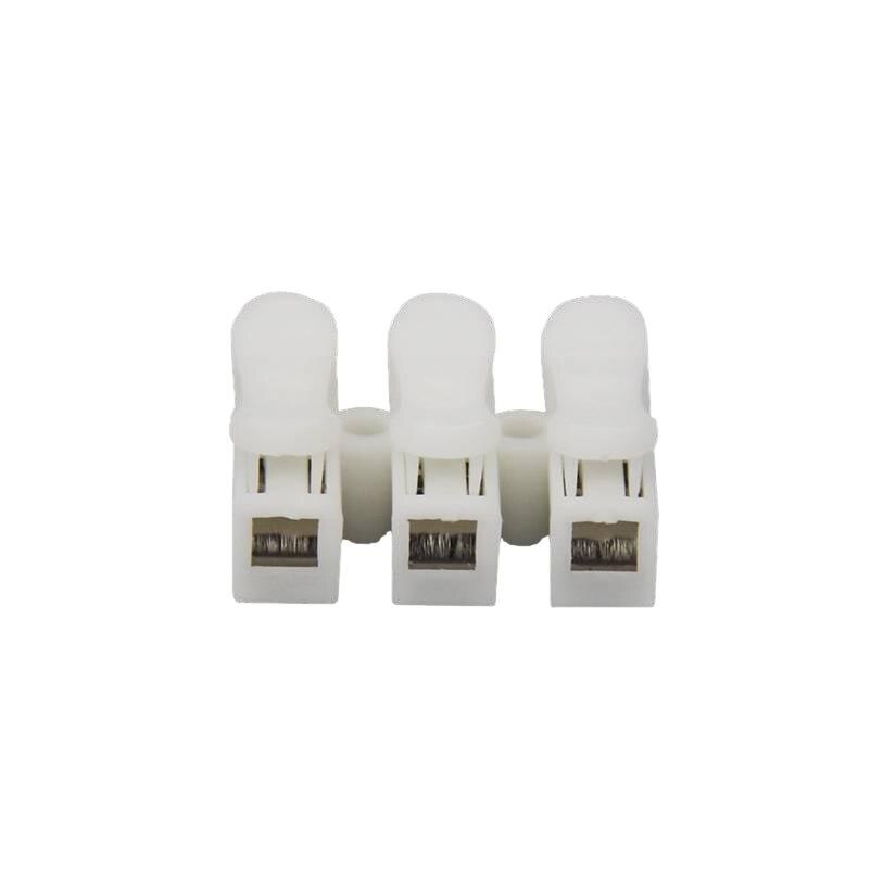 Conectori rapizi, AJMAKER, Termoplastic, 3 pini, Alb - eMAG.ro