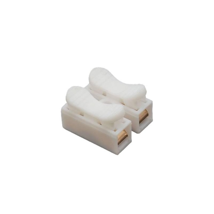 Conectori rapizi, AJMAKER, Termoplastic, 2 pini, Alb - eMAG.ro