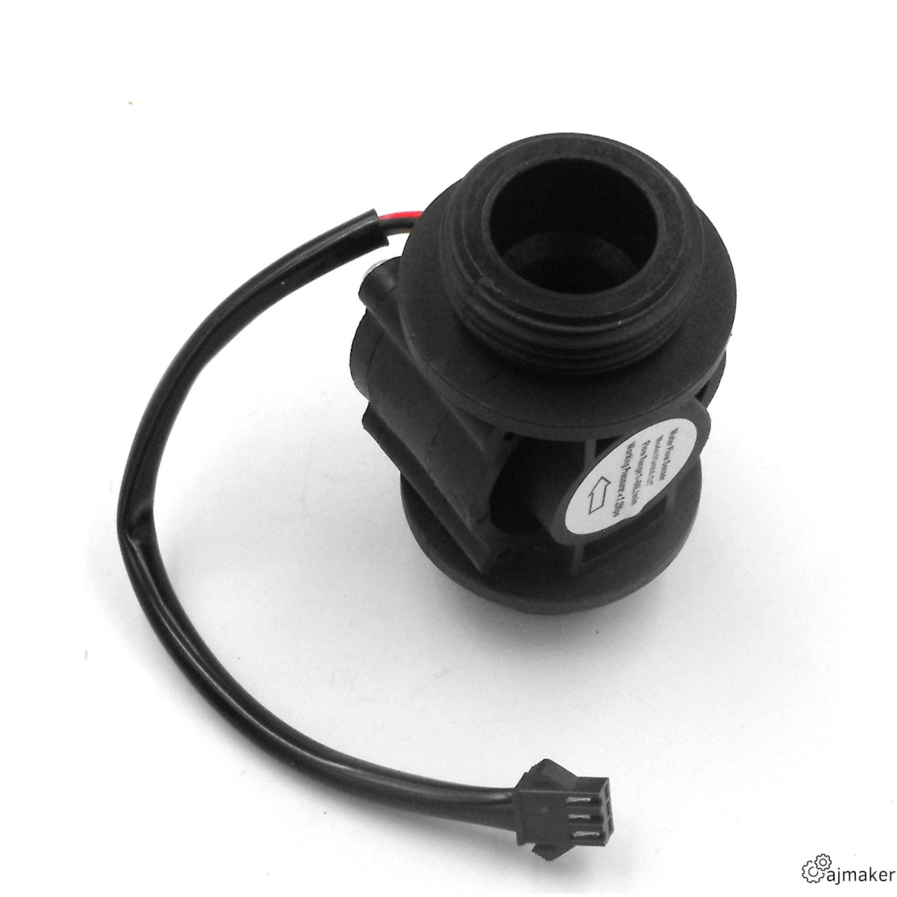 Senzor debit lichid, AJMAKER, 1-60L/min, 1", Negru - eMAG.ro