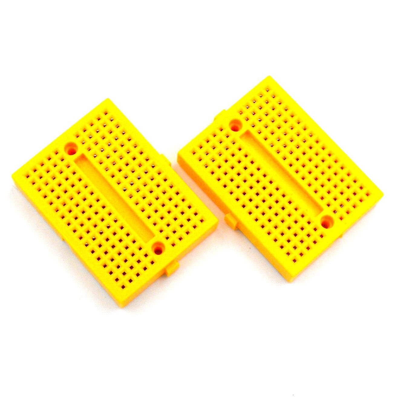 Set 2 placi de contact, AJMAKER, Plastic, 170 gauri, Galben - eMAG.ro