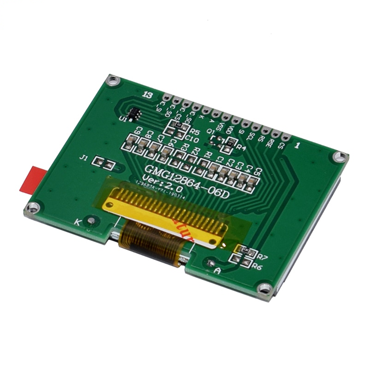 Szürke LCD kijelző GMG12864-06D SPI - eMAG.hu