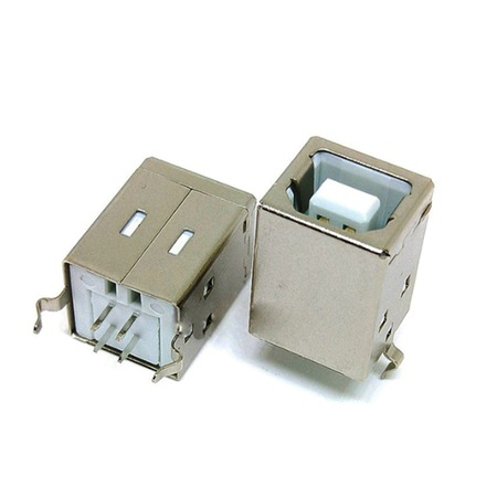 Priza USB tip B THT 180 de grade, AJMAKER, Gri - eMAG.ro