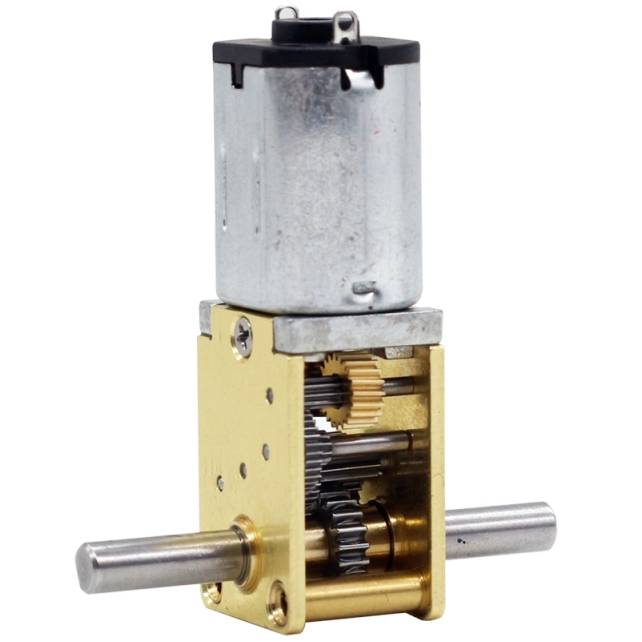 Mini motor electric cu ax dublu, Ajmaker, 15 RPM, 12 x 10 x 36 mm - eMAG.ro