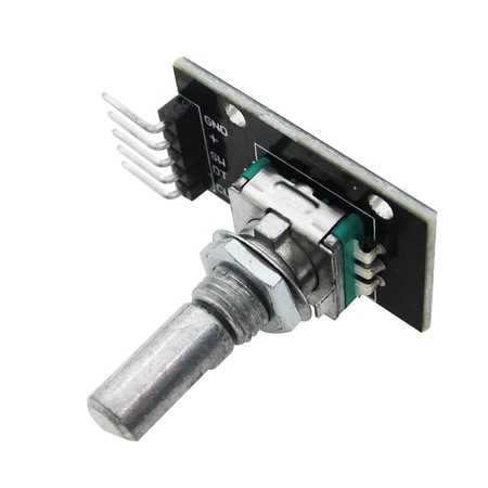 Modul encoder rotativ AJMAKER KY-040, 20 impulsuri, 31x19x29mm - eMAG.ro