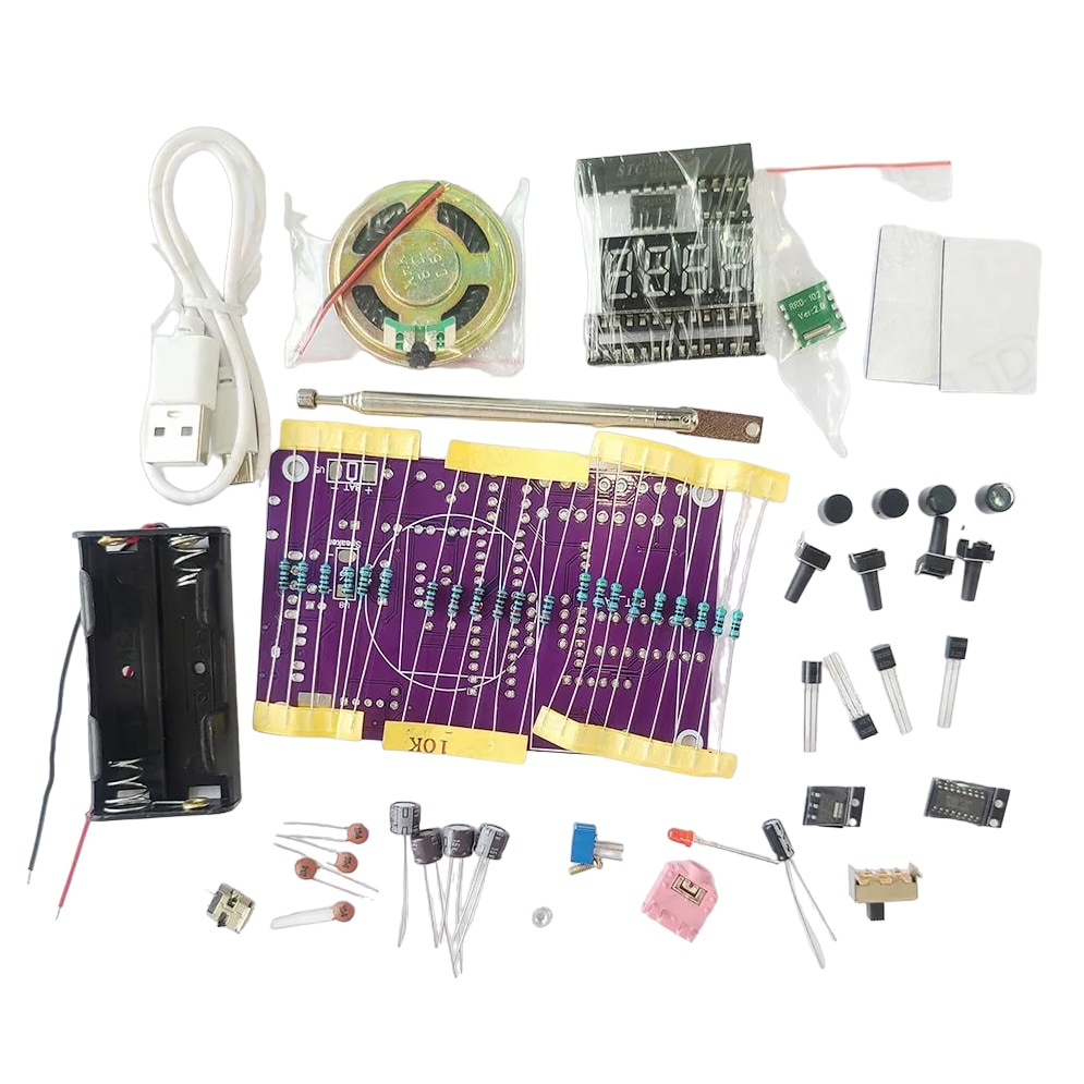 Modul PCB radiom Ajmaker, 87-108 MHz, 95 x 59 mm, Multicolor - eMAG.ro