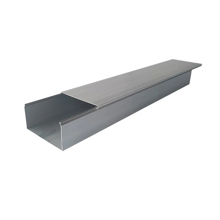 Canal cablu, Aluminiu, 60x60, 1m, Argintiu - eMAG.ro