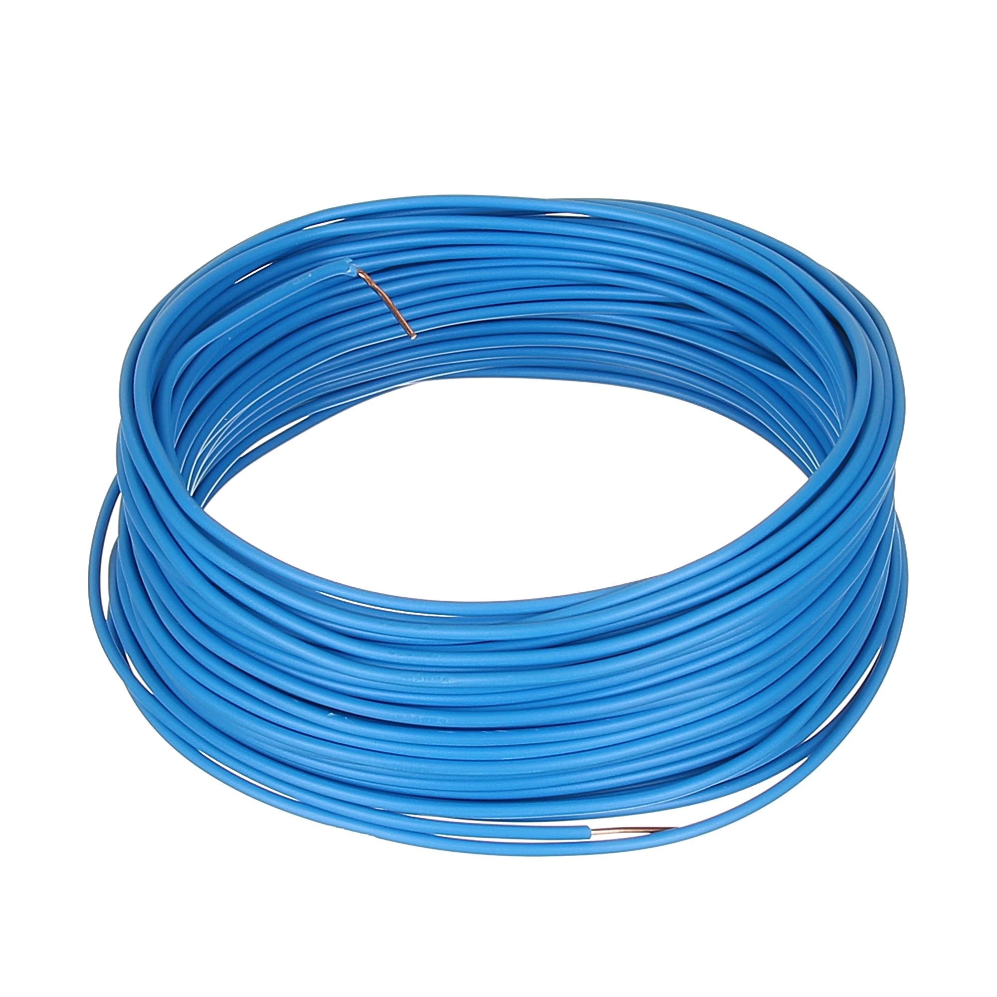 Conductor electric FY 2, 5 mm, cupru masiv, albastru, 20M - eMAG.ro