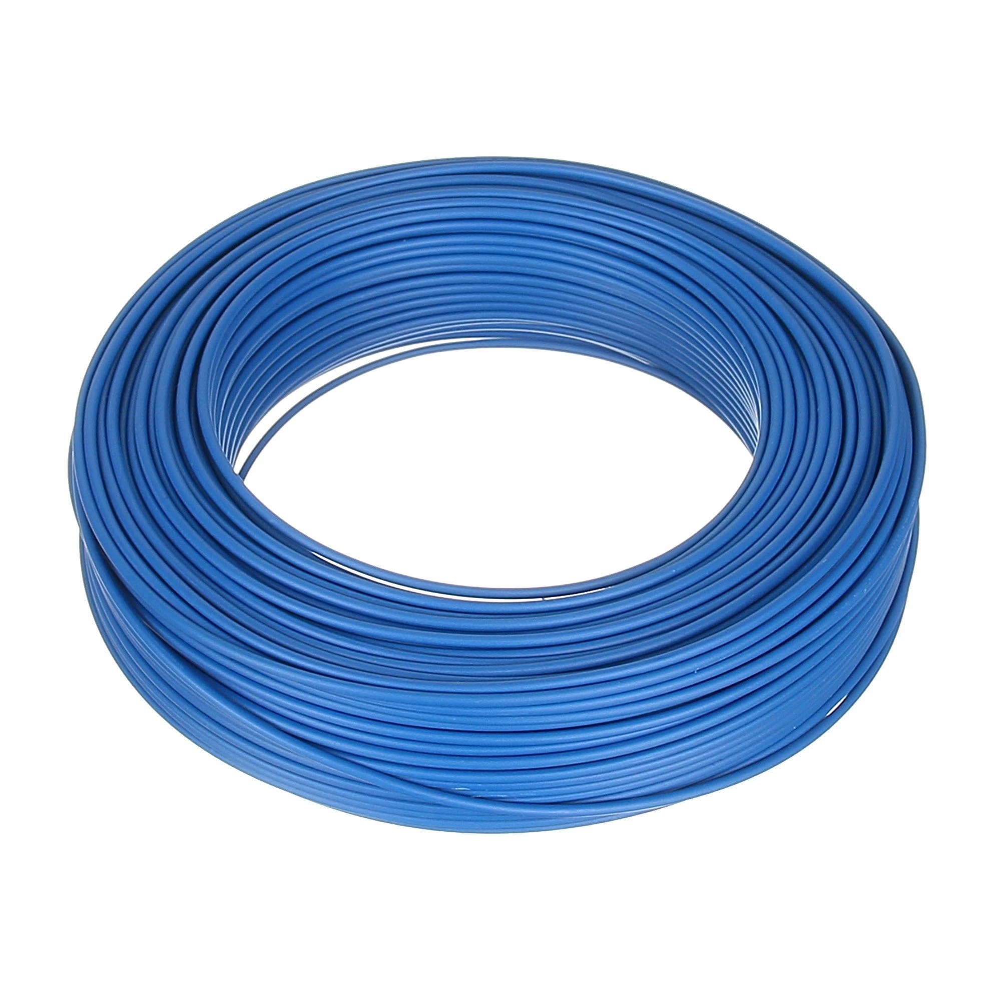 Conductor electric FY 2, 5 mm, cupru masiv, Albastru, 50M - eMAG.ro