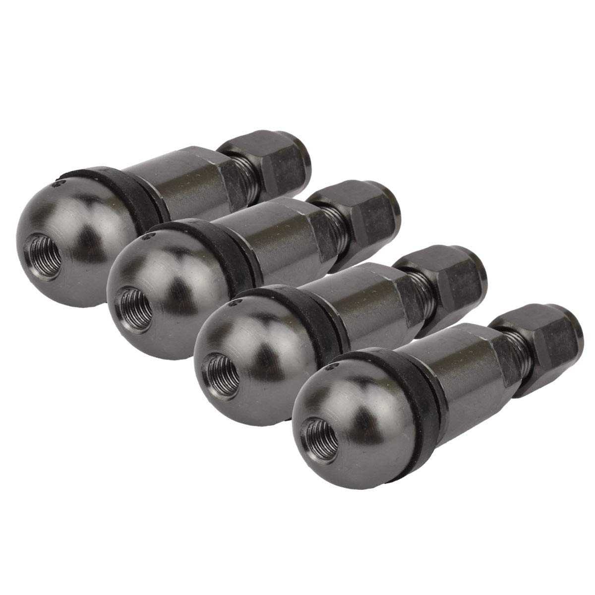 Set 4 Valve metalice negre pentru senzori presiune(baza rotunda) - eMAG.ro