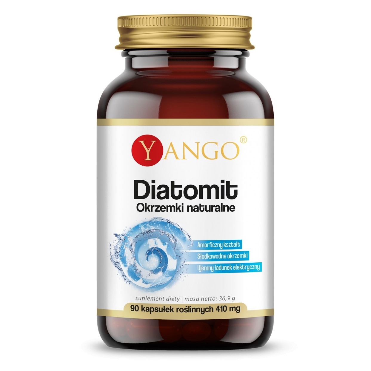 Diatomit, YANGO, 90 Capsule - eMAG.ro