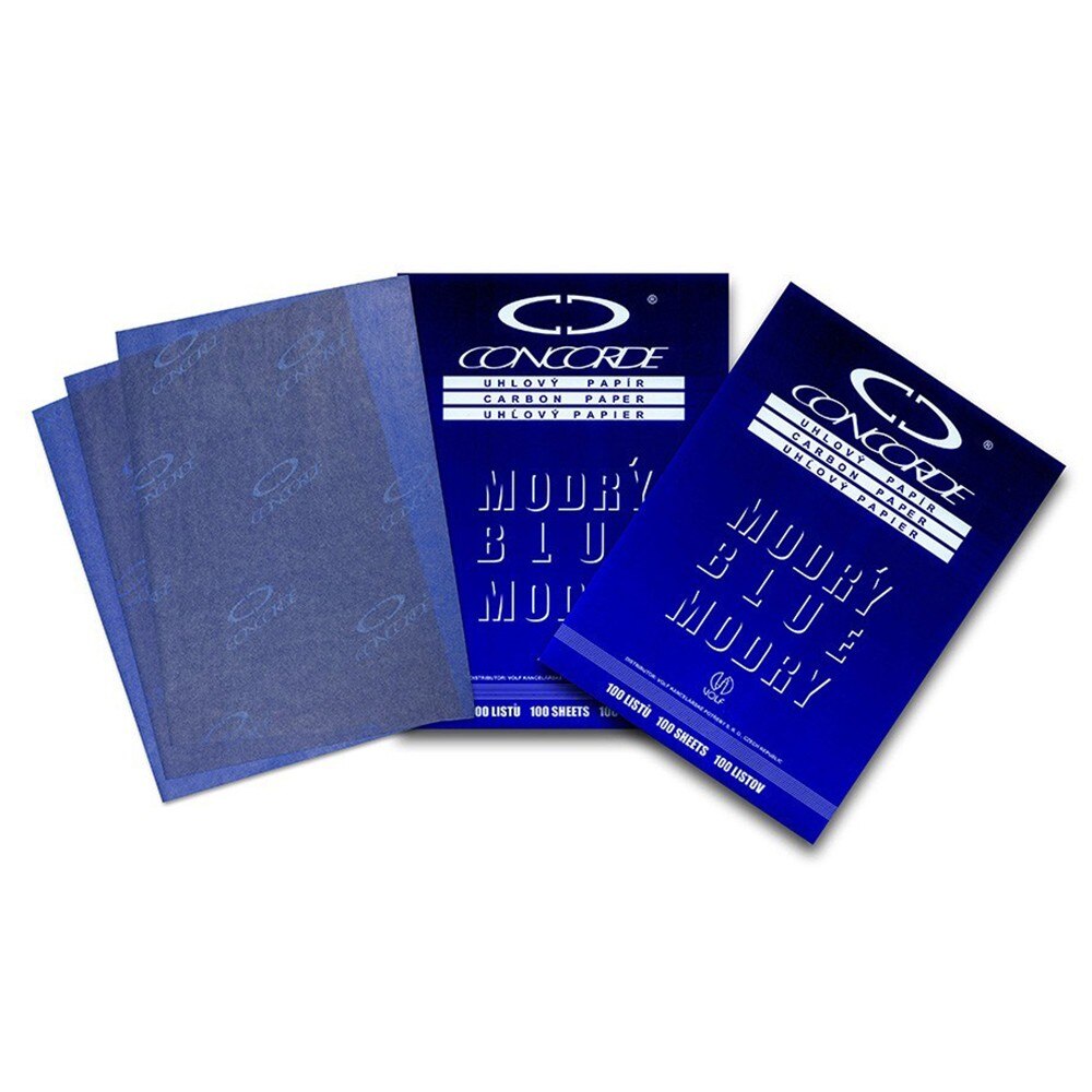 Hartie de Carbon Indigo, Albastru, 25 Coli - eMAG.ro