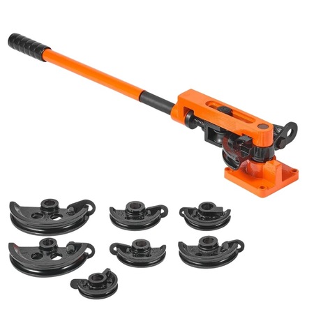 Dispozitiv de indoit tevi cu 7 matrite 3/8" 1/2" 9/16" 5/8" 3/4" 7/8" 1 ...