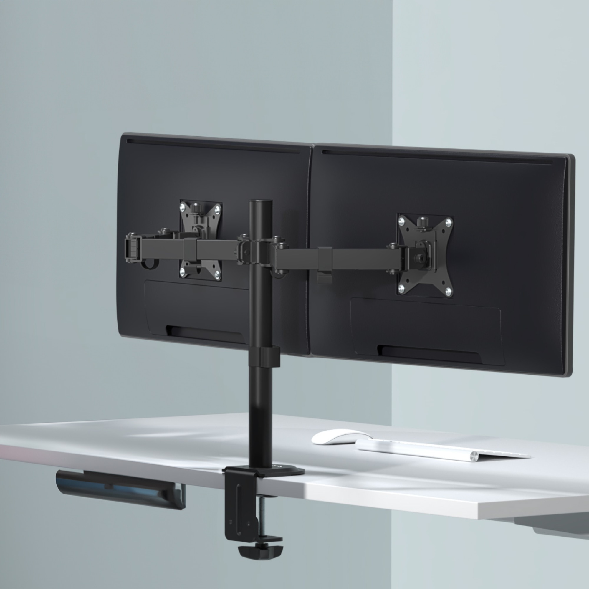 Suport 2 monitoare 17-32" inch, StableArm Saver Duo, Pana la 9 kg/ecran ...