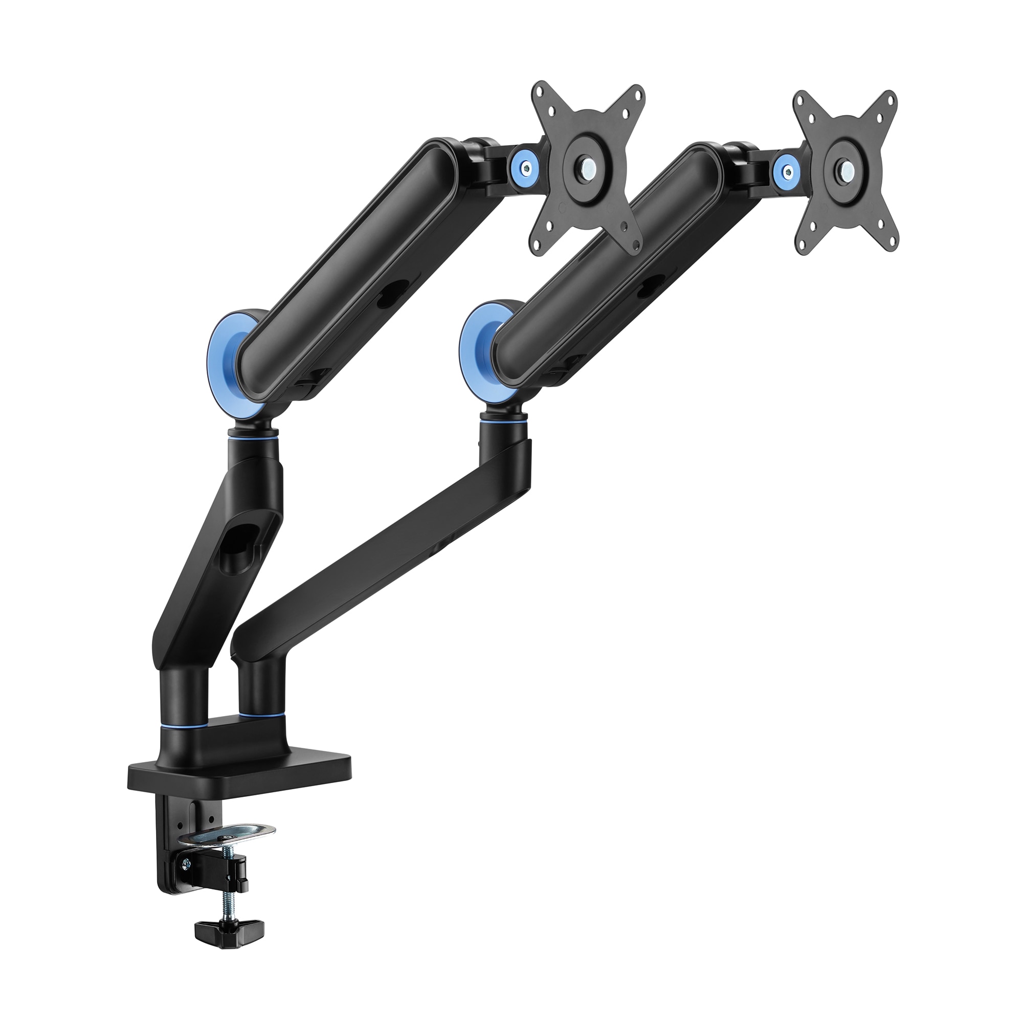 Suport 2 monitoare 17-32" inch, Designer Premium, Brat dublu Reglabil ...