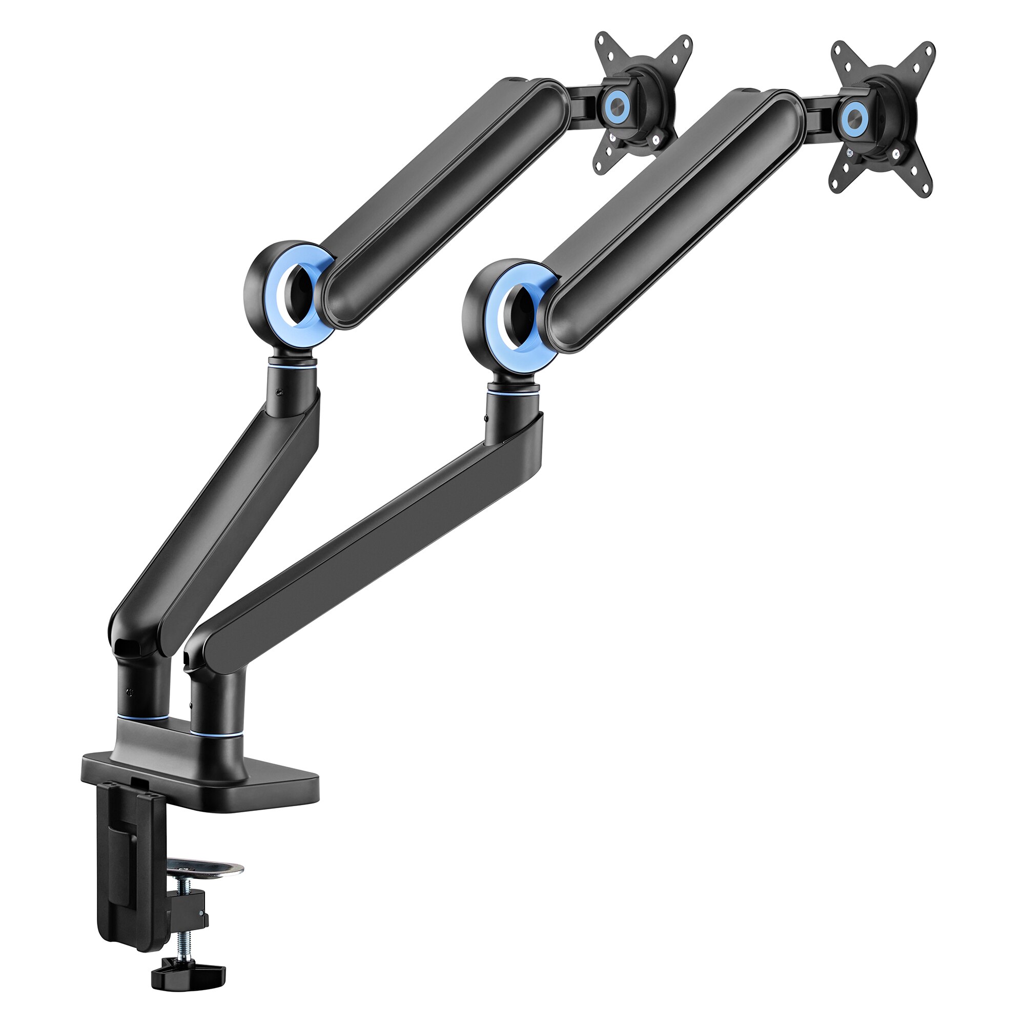 Suport 2 monitoare 17-32" inch, Designer Premium, Brat dublu Reglabil ...
