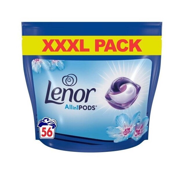 Detergent de rufe, Lenor, 56 de capsule - eMAG.ro