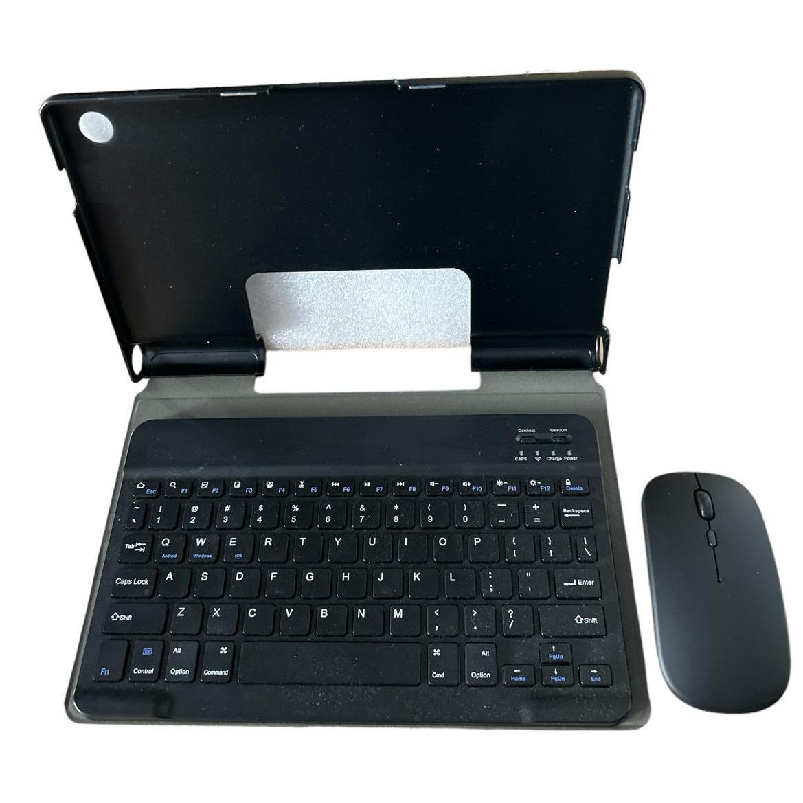 Husa cu tastatura si mouse Wireless, Bluetooth, pentru tableta Lenovo ...