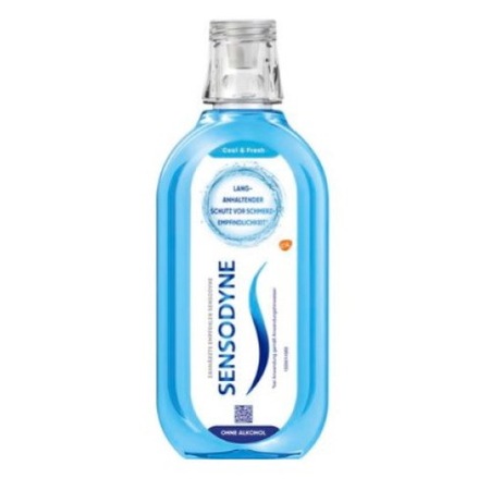 Apa de gura, Sensodyne, Cool & Fresh, Fara alcool, 500 ml - eMAG.ro