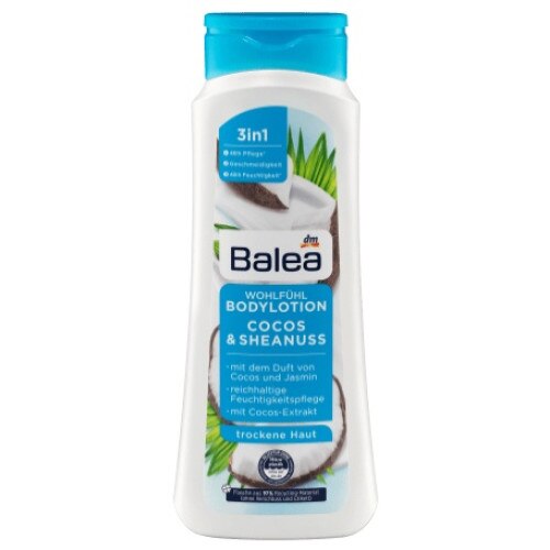 Lotiune de corp, Balea, Cu nuca de cocos si nuci de shea, 400 ml - eMAG.ro