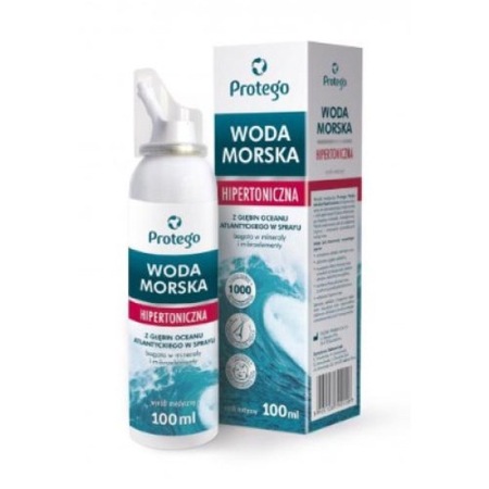 Spray nazal cu apa de mare hipertonica, Protego, 100 ml - eMAG.ro
