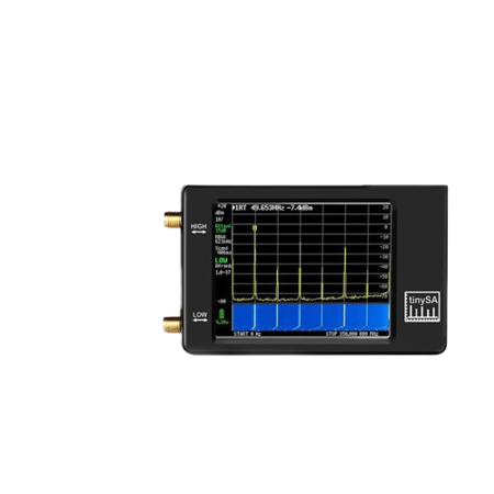 Osciloscop, Analizator de spectru, TinySA, Ecran tactil de 2, 8 inch ...
