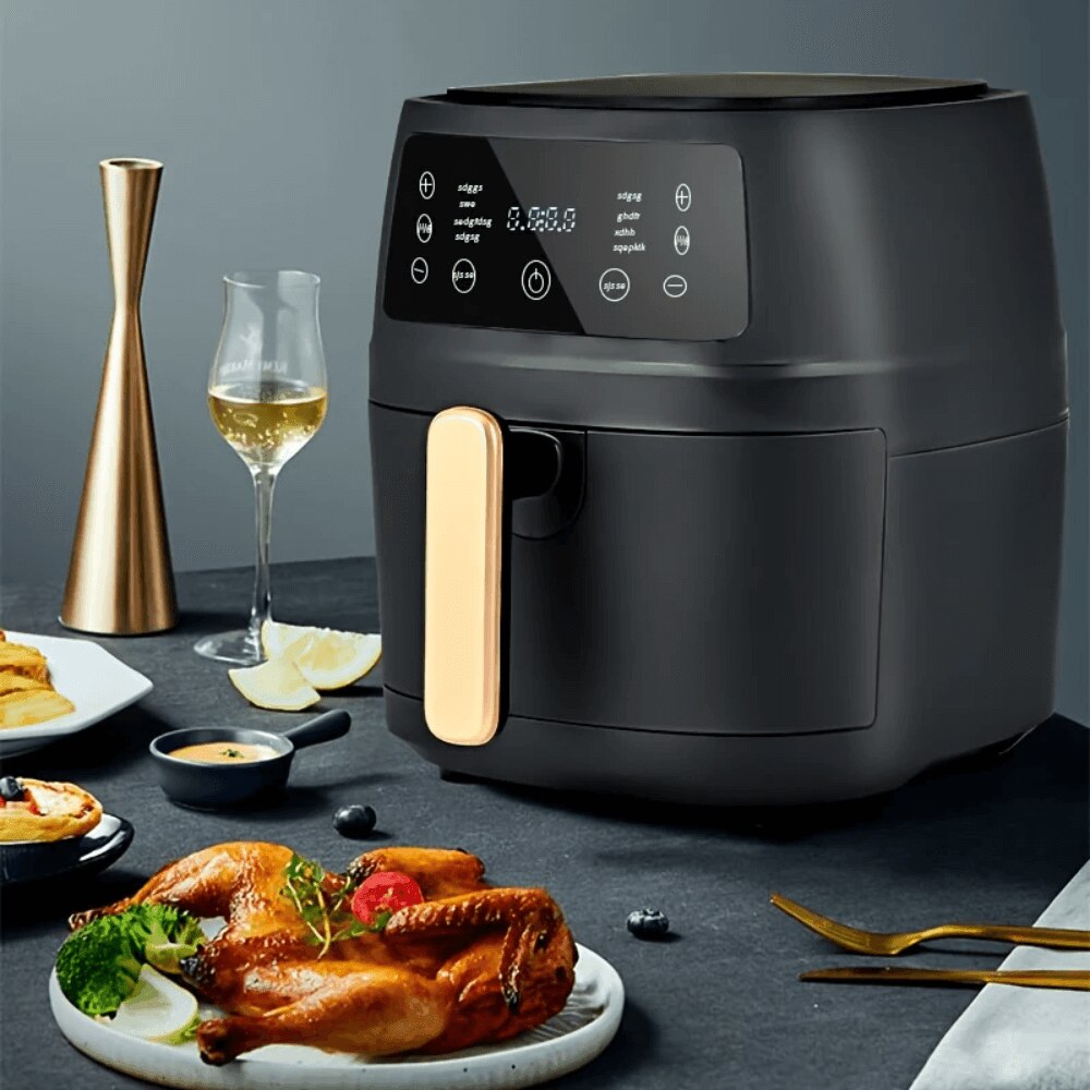 Friteuza digitala cu aer cald 8L Salestore.ro® Air Fryer Optiune ...