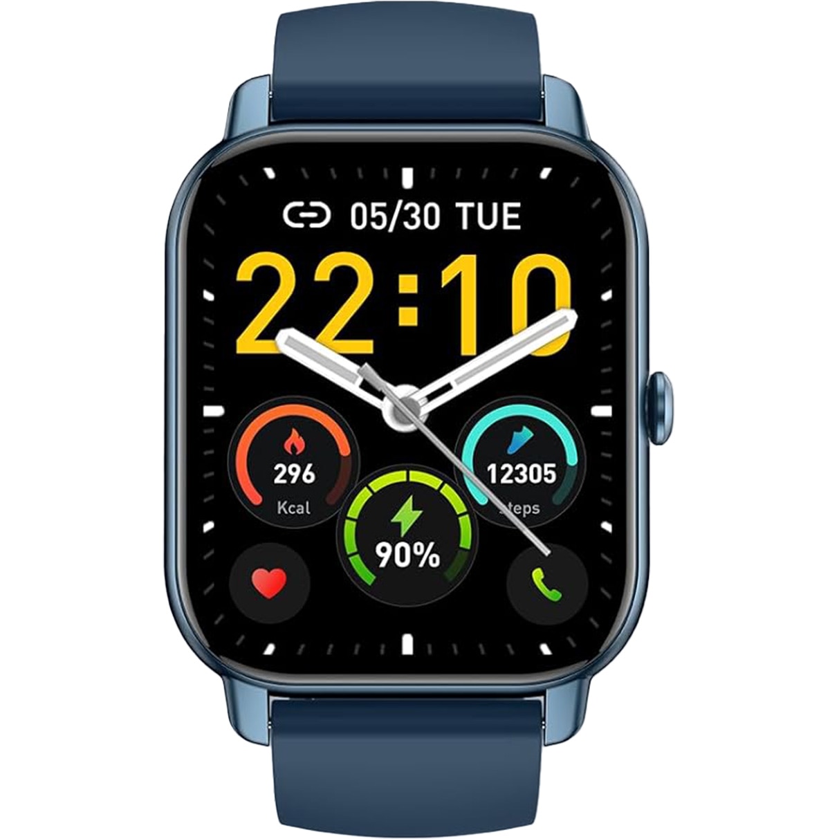Ceas SmartWatch Smarty® Pulse, 1.85" Touch, Notificari inteligente ...