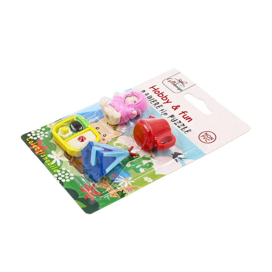 Set 4 radiere colectionabile Hobby Fun cort - eMAG.ro