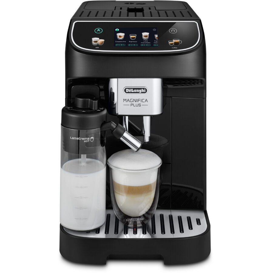 Espressor automat DELONGHI ECAM320.60.B, Magnifica Plus, 15 bauturi ...