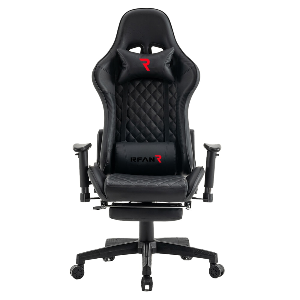 Scaun de gaming, GalacticGlide, WF-6039, Negru - eMAG.ro