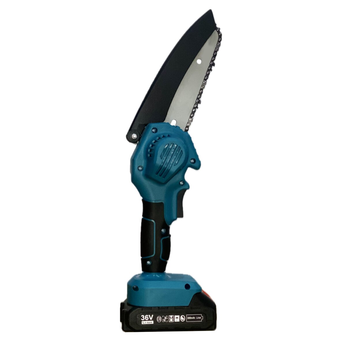 Mini drujba Liduo cu 2 acumulatori 36V, 3 Lanturi si 2 Lame 6" in set ...