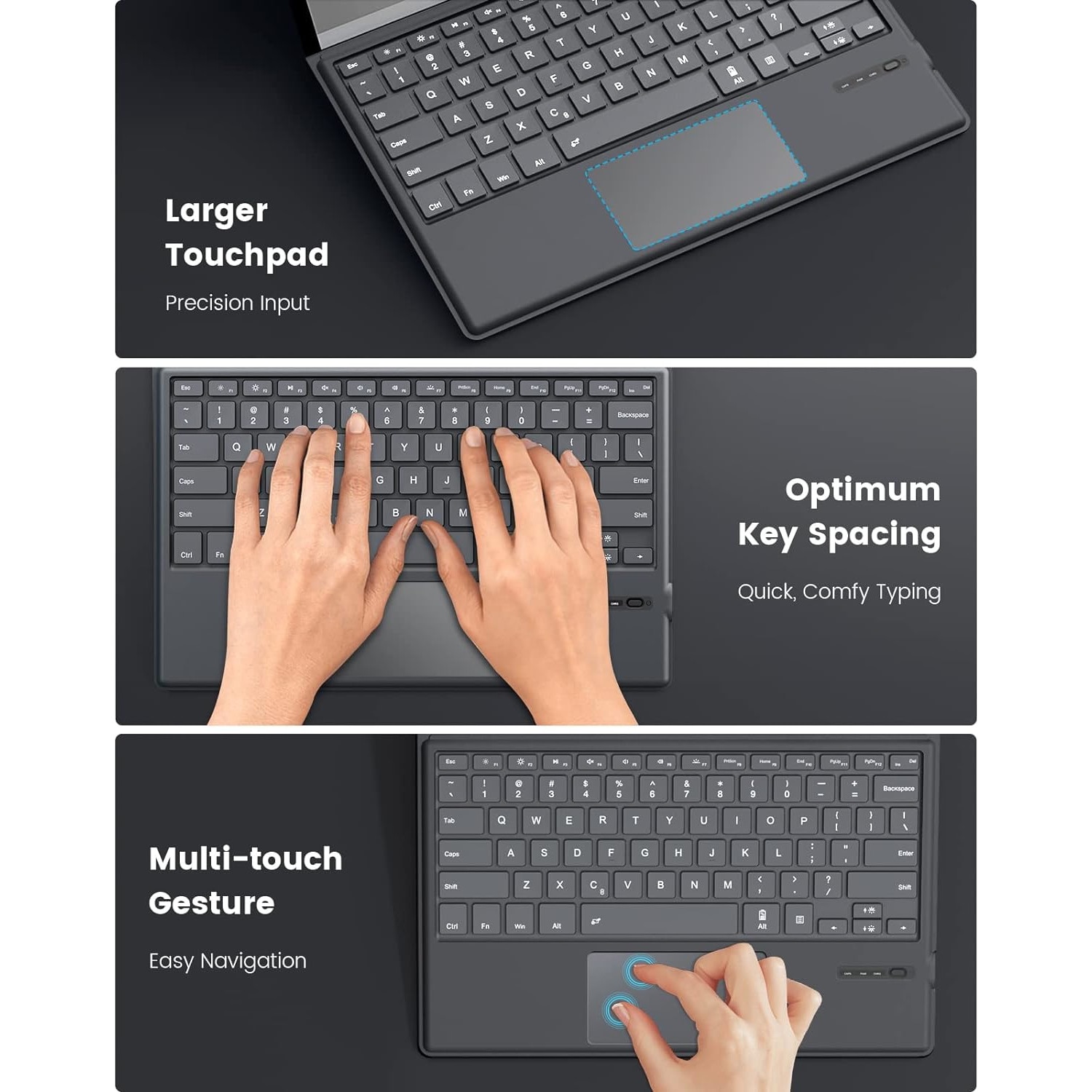 Tastatura pentru Microsoft Surface Pro 7 Plus/Pro 7/ Pro 6/ Pro 5/Pro 4 ...