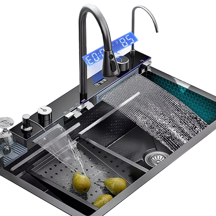 Chiuveta multifunctionala 7546X cu 2 cascade cu accesorii incluse ...