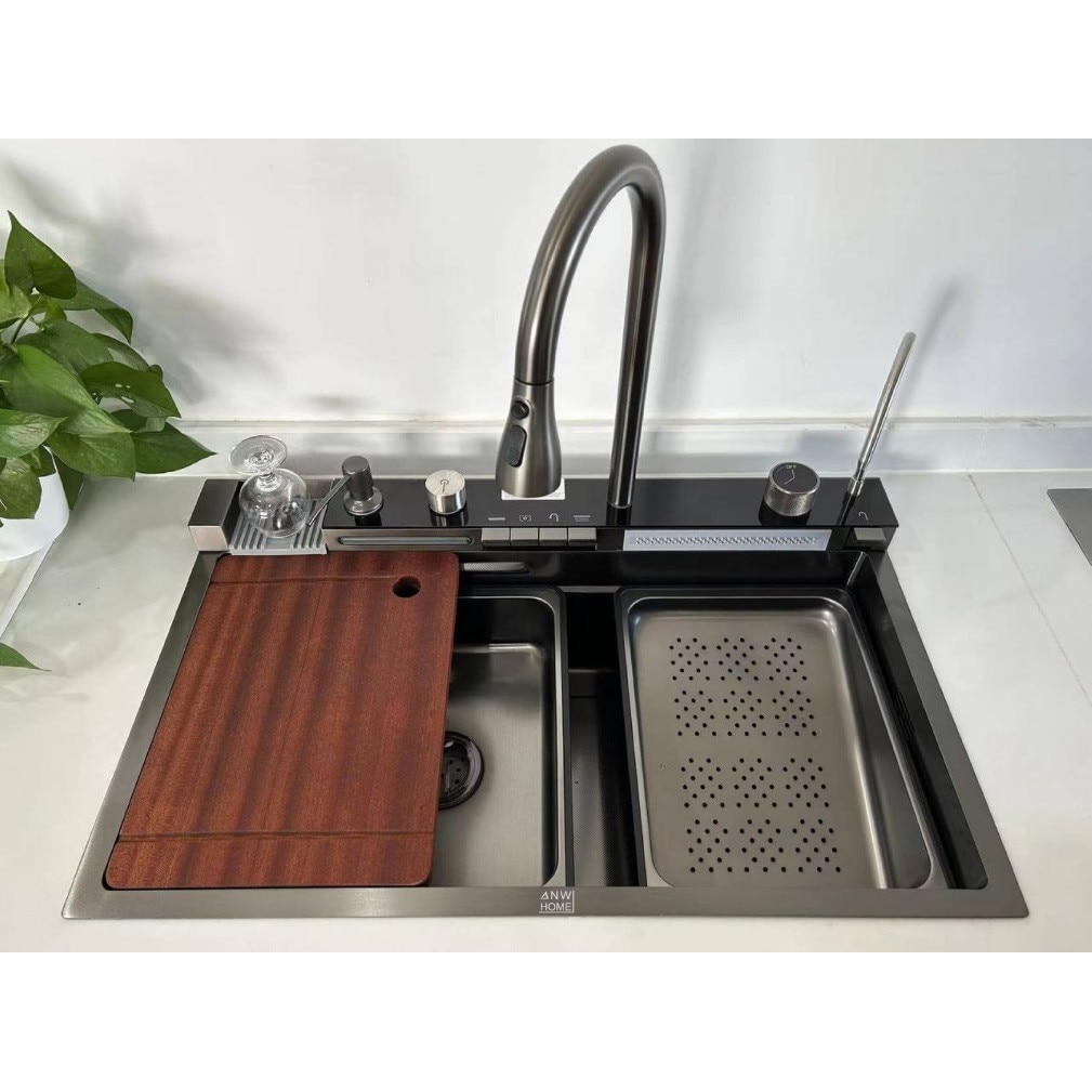 Chiuveta multifunctionala 7546X cu 2 cascade cu accesorii incluse ...